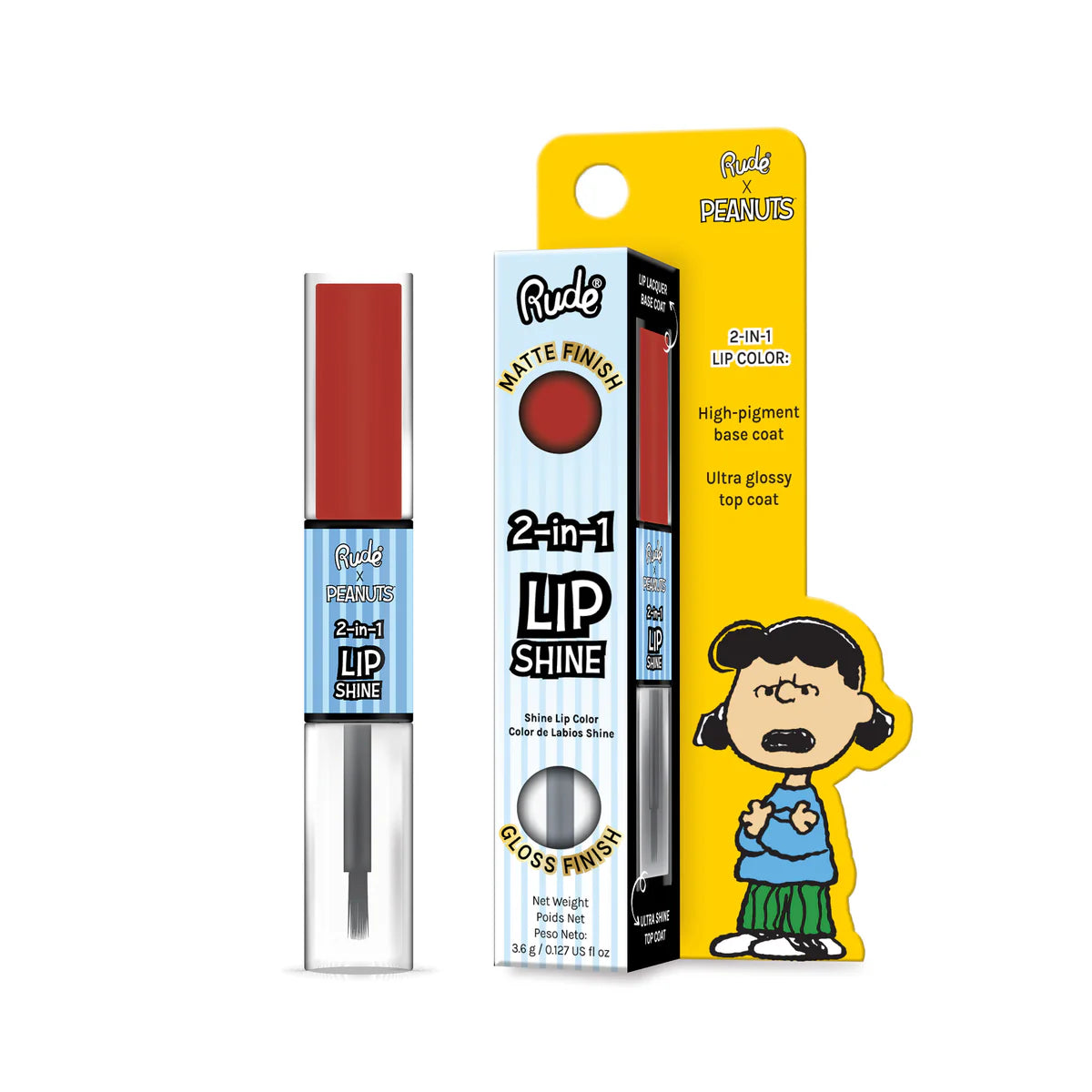 Peanuts 2-In-1 Lip Shine – Makeup And Wigs